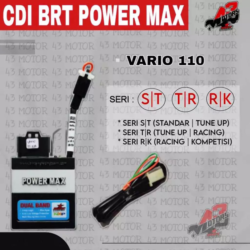 Jual BRT CDI POWER MAX DUAL BAND VARIO 110 | Shopee Indonesia