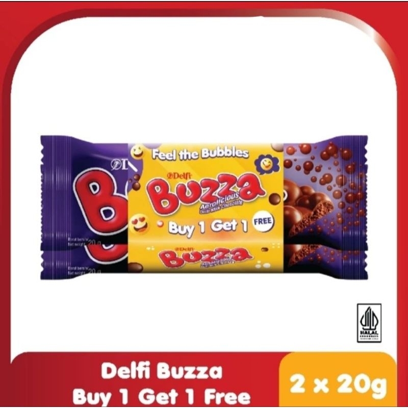 Jual Delfi Buzza Aerolicious Buy 1 Get 1 (2 × 20 Gr) | Shopee Indonesia