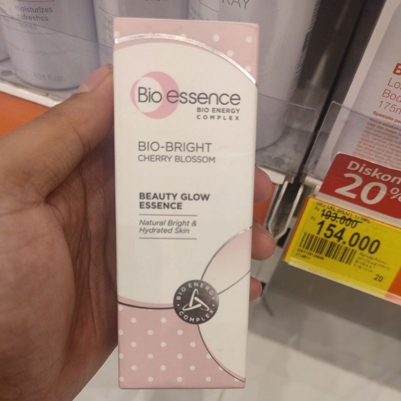 Jual Bio Essence Beauty Glow essence Cherry Blossom 30ml | Shopee Indonesia