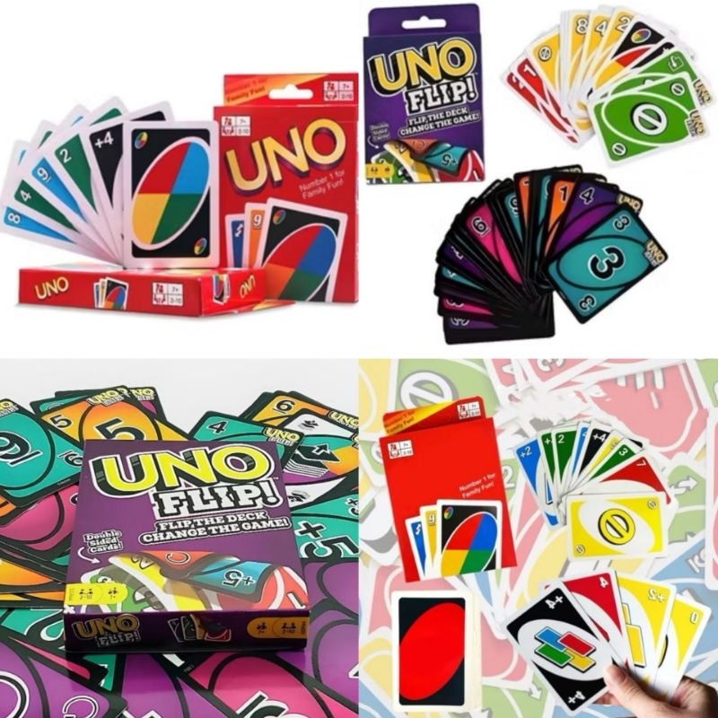 Jual permainan kartu uno dan kartu uno flip murah isi 100 lebih ...