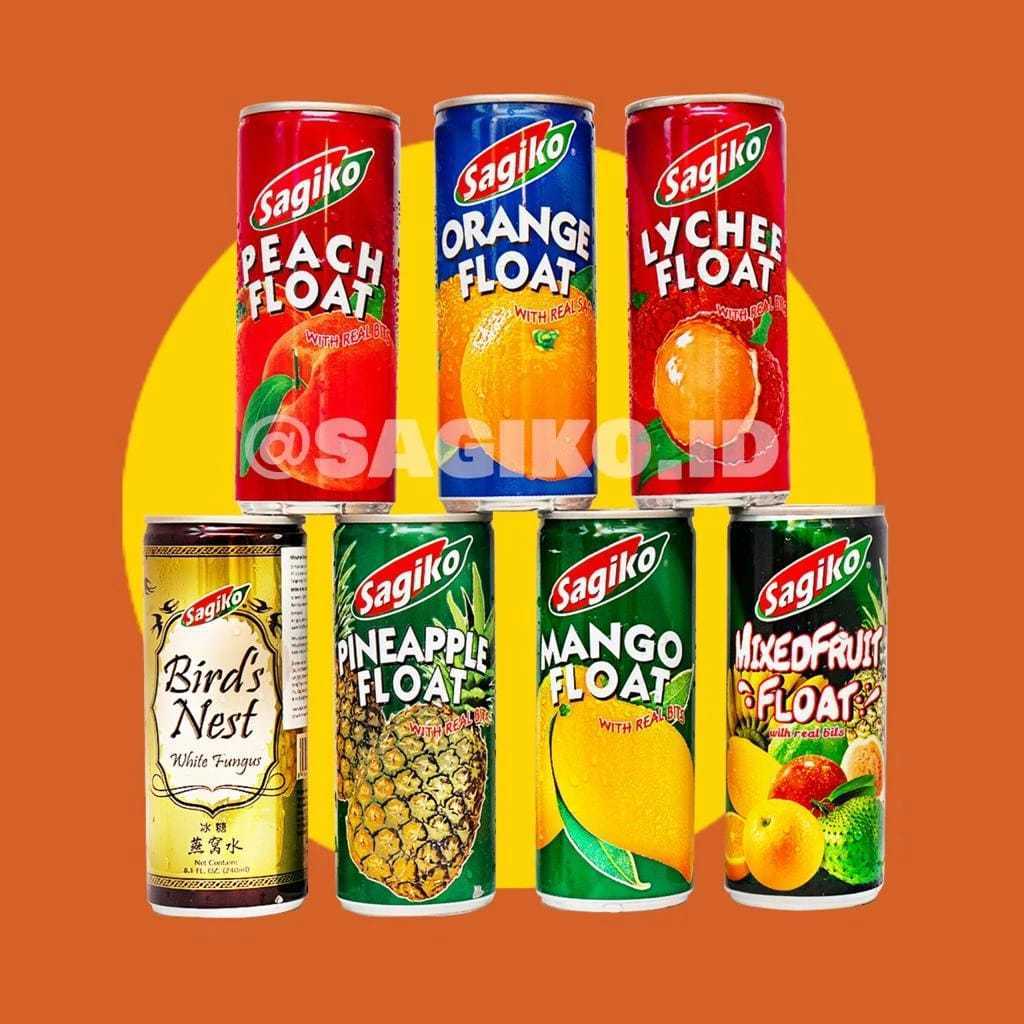 Jual BUY 2 GET 1 SAGIKO Minuman Kaleng Jus Buah Segar 250ml | Shopee ...