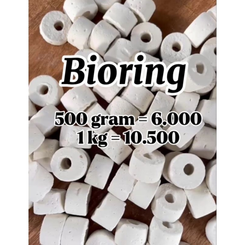 Jual bioring bio ring media filter aquarium kolam kolam1 | Shopee Indonesia