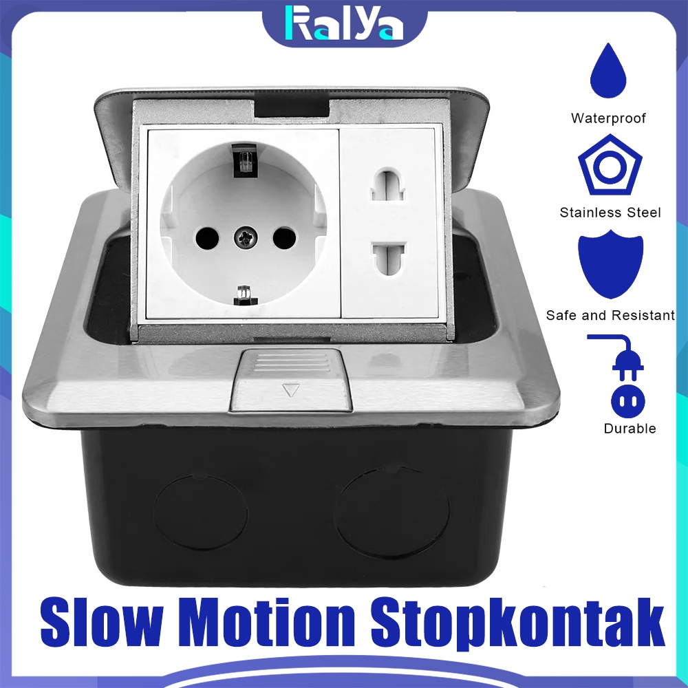 Jual Stop Kontak Meja Pop up Stop Kontak Lantai Stop Kontak Tanam Meja ...