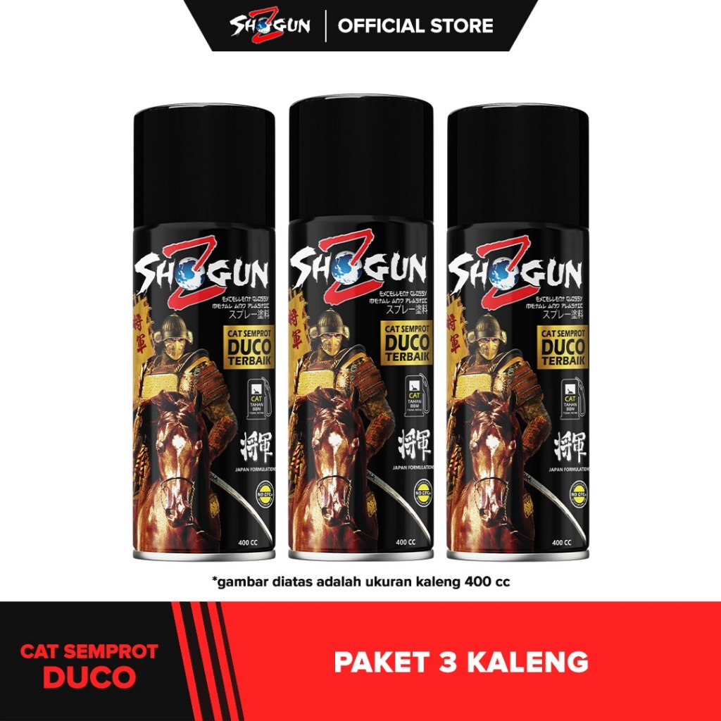Jual Paket LENGKAP 3 Kaleng Cat Semprot Motor Shogun Z Paint Starlight ...