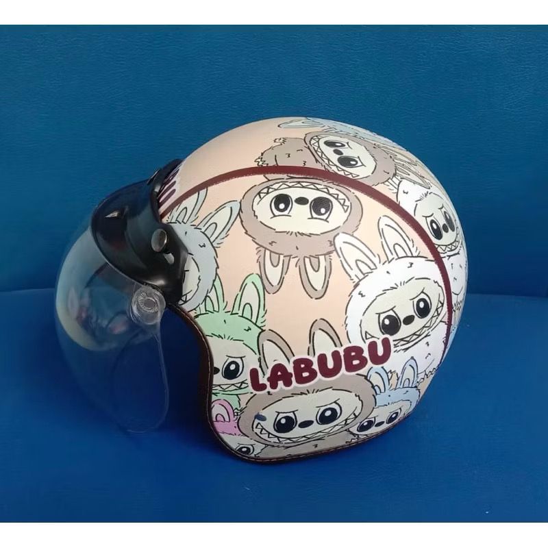 Jual Helm anak bogo usia 5-8thn karakter (labubu,princes,spiderman ...
