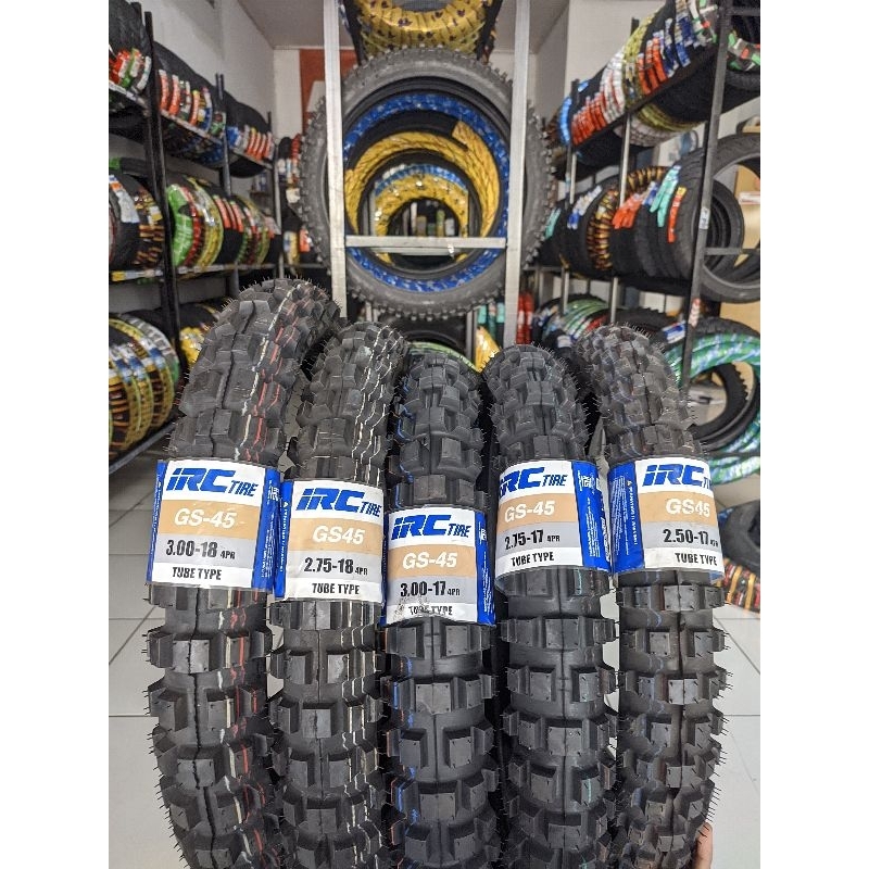 Jual BAN TRAIL CROSS IRC GS45 UKURAN 250-17 275-17 300-17 275-18 300-18 ...
