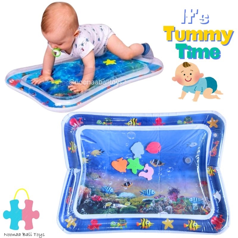 Jual Baby Slapped Pad Water Playmat Alas Tummy Time Bayi | Shopee Indonesia