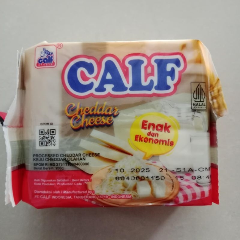 Jual Calf Cheddar Cheese 200gr/Keju Parut | Shopee Indonesia