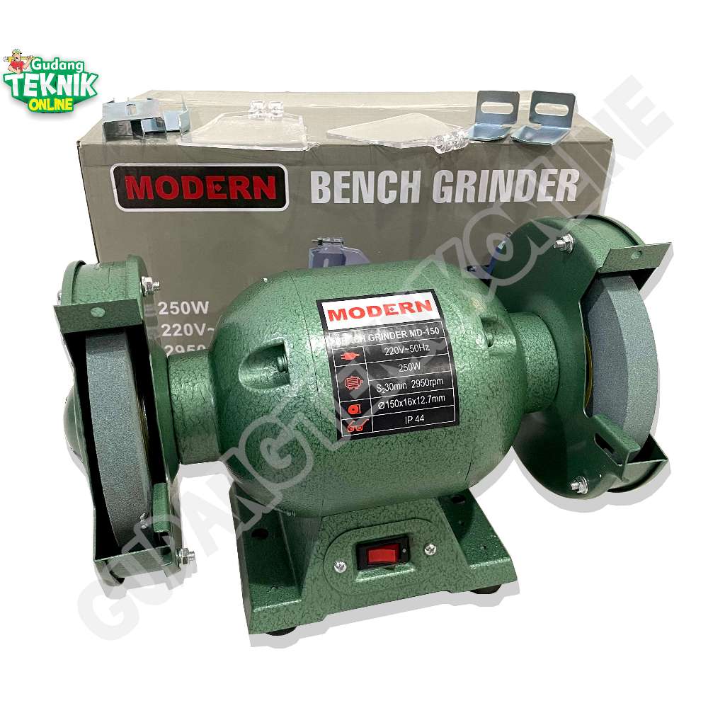 Jual Mesin Gerinda Duduk 6" MODERN MOLLAR TIGER MD-150 BG005-150 ...