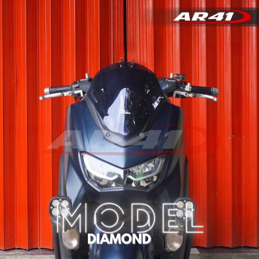 Jual Windshield Visor Nmax Diamond Winshield Nmax New Old Diamond AR41 ...