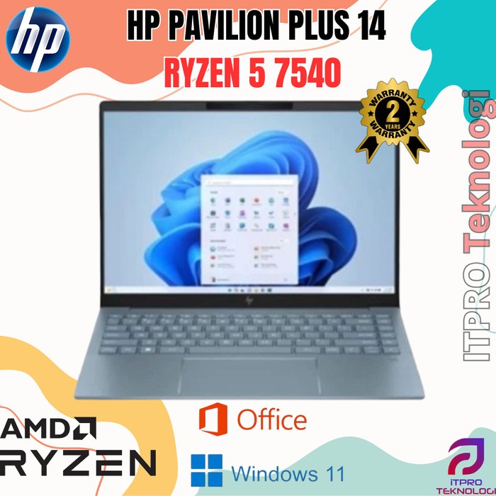 Jual HP PAVILION PLUS 14 RYZEN 5 7540 16GB 512GB | Shopee Indonesia