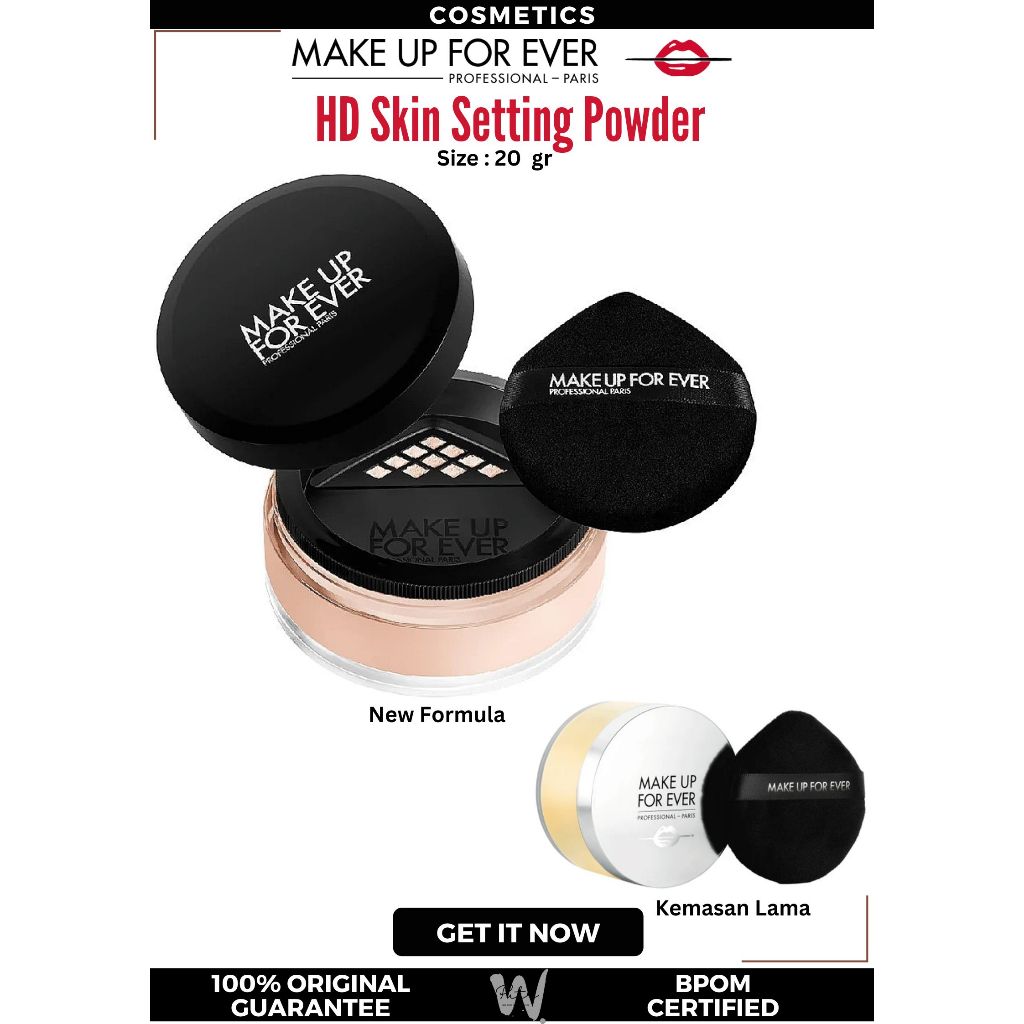 Jual NEW FORMULA MAKE UP FOR EVER HD Skin Setting Powder Loose Powder ...