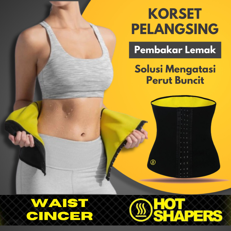 Jual Korset Pelangsing Perut Buncit Ori Alat Pembakar Lemak Korset ...