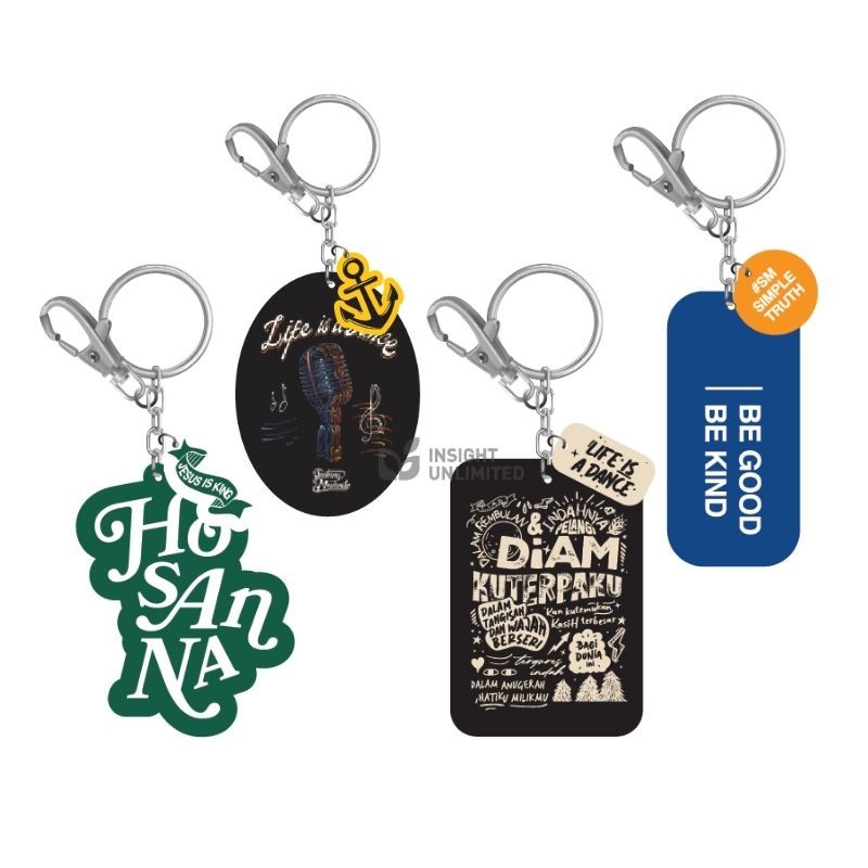 Jual Life Is A dance Acrylic Keychain (Sidney Mohede Official ...