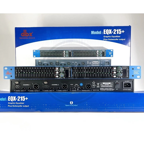 Jual equalizer dbx EQX215+ eqx 215+ PLUS SUBWOOFER | Shopee Indonesia
