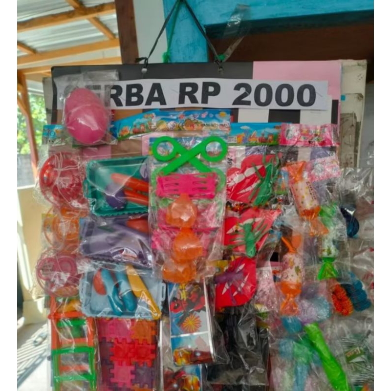 Jual mainan renceng serba 2000an ISI 40 (COCOK BUAT DIJUAL LAGI ...
