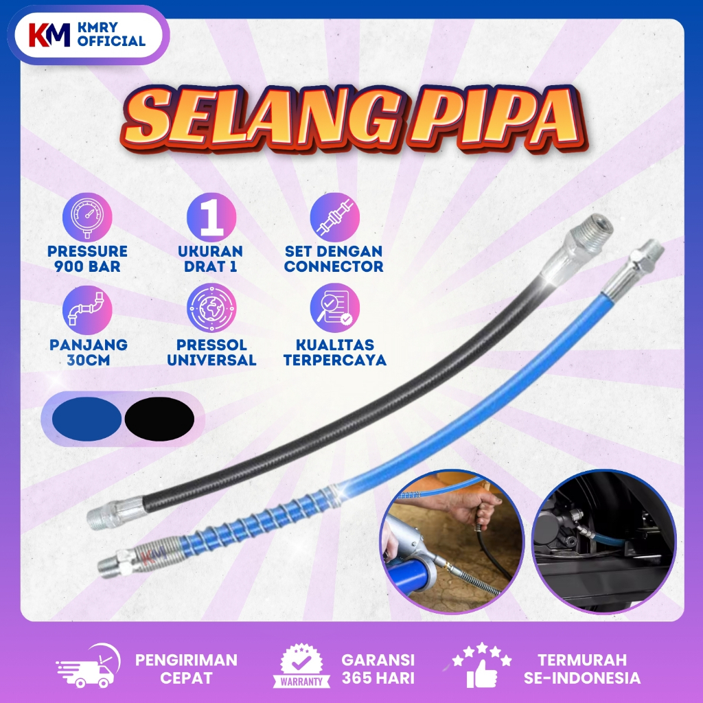Jual KMRY Selang Pipa Kepala Pelumas / Selang Pressol / Selang Grease ...