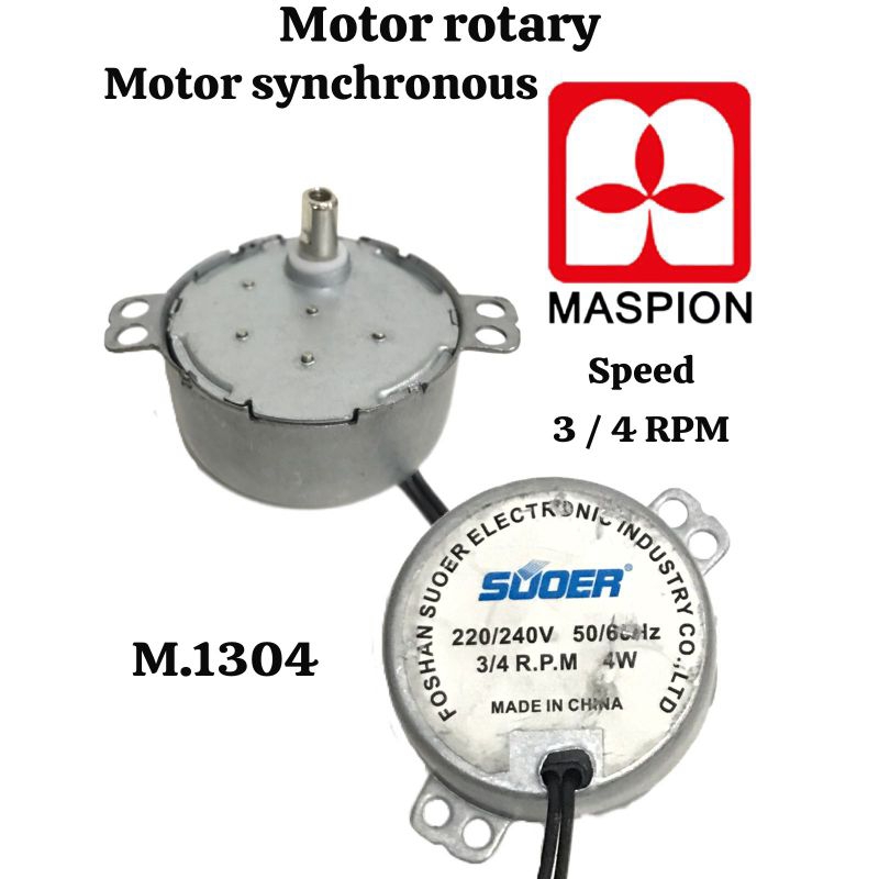 Jual Motor Rotary Fan Speed 3/4 RPM | Shopee Indonesia