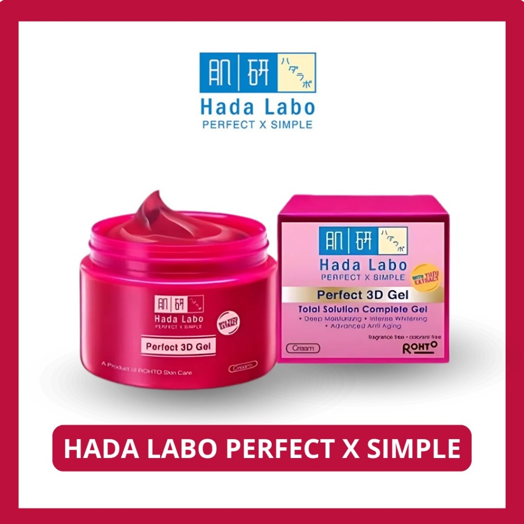 Jual Hada Labo Perfect 3D Gel 40gr | Total Solution Complete Gel | Hada ...
