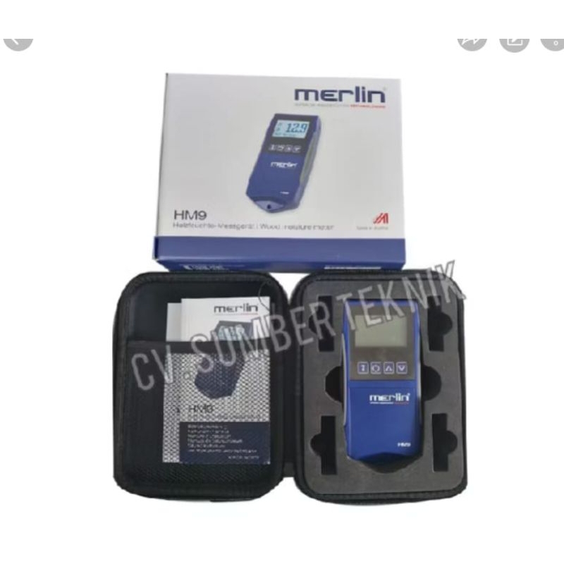 Jual MERLIN Wood Moisture Meter HM9-WS13 | Shopee Indonesia