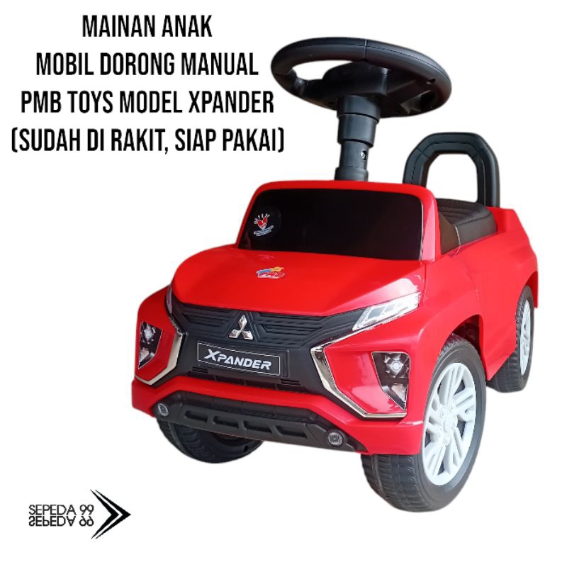 Jual mainan anak mobil dorong manual merek pmb toys, model xpander ...