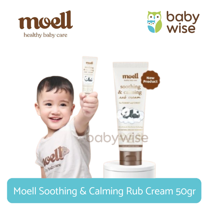 Jual Moell Soothing & Calming Rub Cream 50 gr - Krim Penghangat Bayi ...
