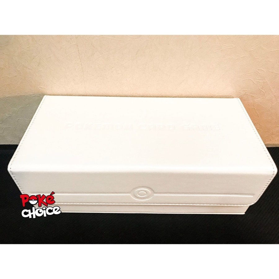 Jual Pokemon Card Game High Class White Long Card Storage Box | Shopee ...