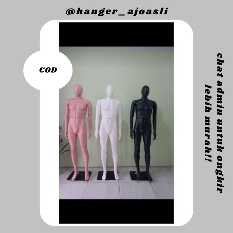 Jual Patung Cowok Full Bodi Manekin full body | Shopee Indonesia