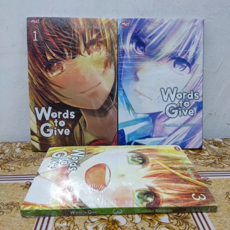 Jual Komik Word to Give Vol. 1-3 TAMAT Segel/Baru, FULL SET | Shopee ...