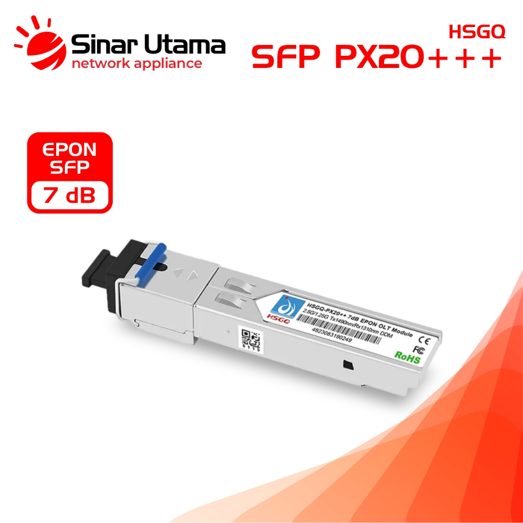 Jual SFP 7dBM PX20+++ Modul OLT EPON 64 Client - SFP 7 dB Original HSGQ Hioso VSOL Fujitomo ...