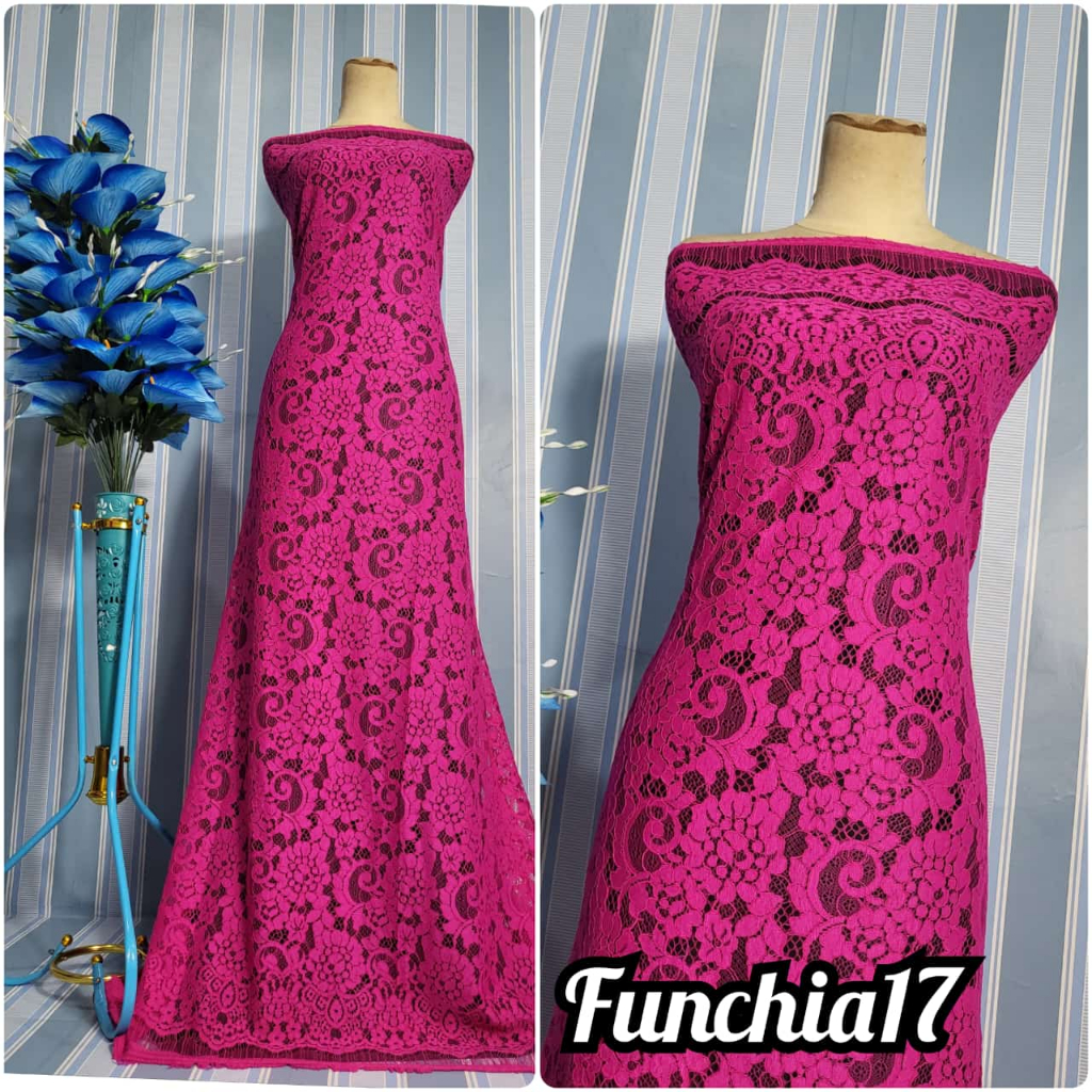 Jual kain brokat semi francis cordneli katun new motif, isi per 1 panel ...