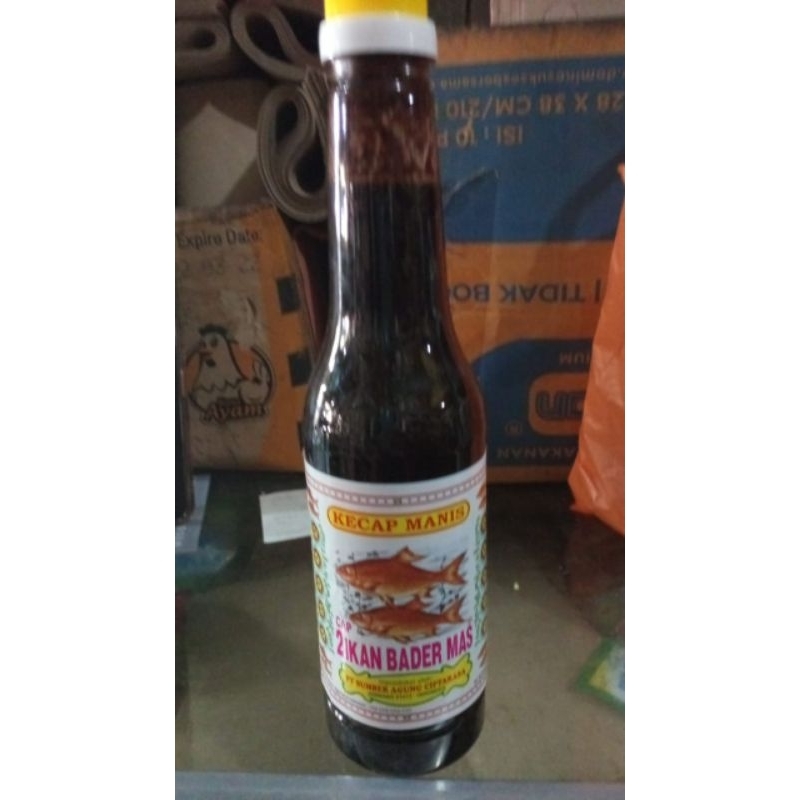 Jual kecap manis 2ikan bader mas (KECAP BADER)600ml | Shopee Indonesia
