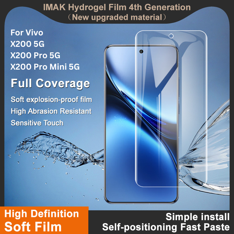 Jual Screen Protector Vivo X200/Pro/Pro Mini (5G) IMAK Hydrogel Film 4th Gen | Shopee Indonesia