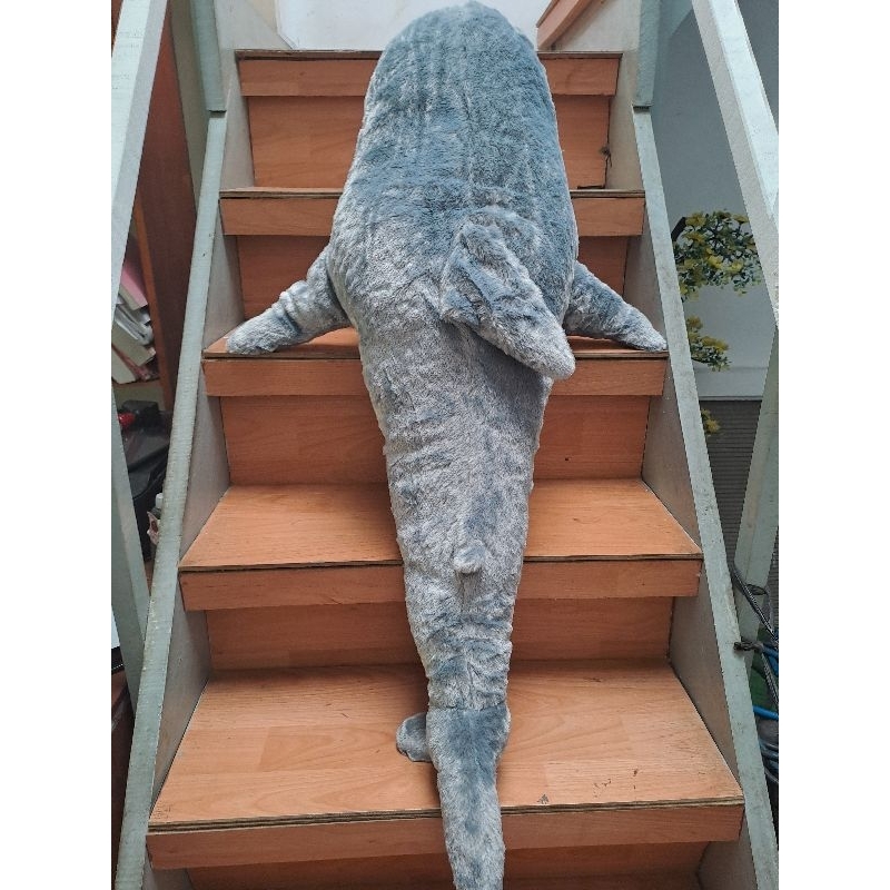 Jual boneka shark super jumbo 1 meter | Shopee Indonesia