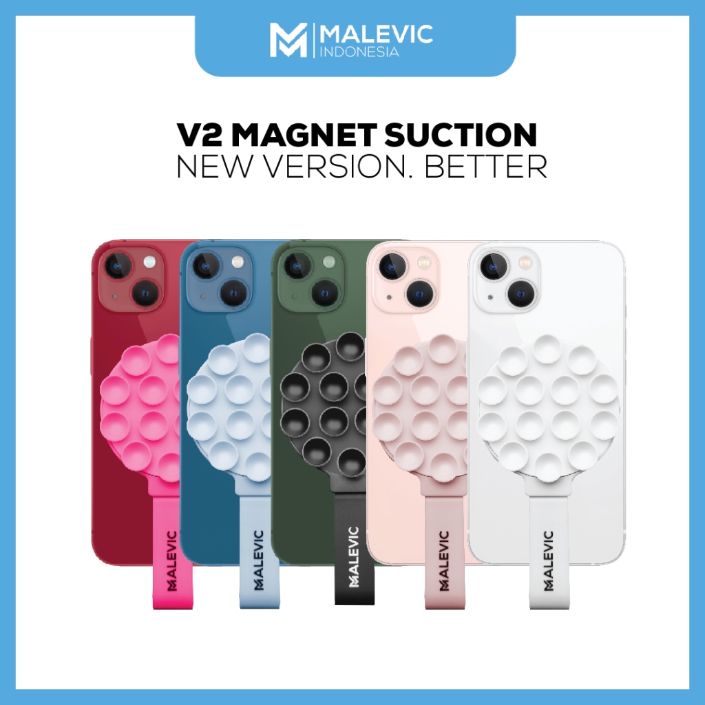 Jual [COD] Magnet Suction Phone Ring Holder Magnetic Suction / Alat ...