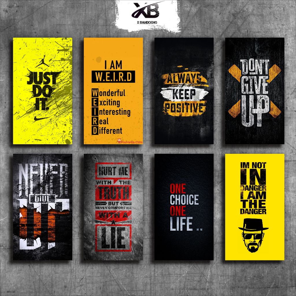 Jual XB 10X20 Hiasan Dinding QUOTES Poster Kayu MDF Motivasi QUOTES ...