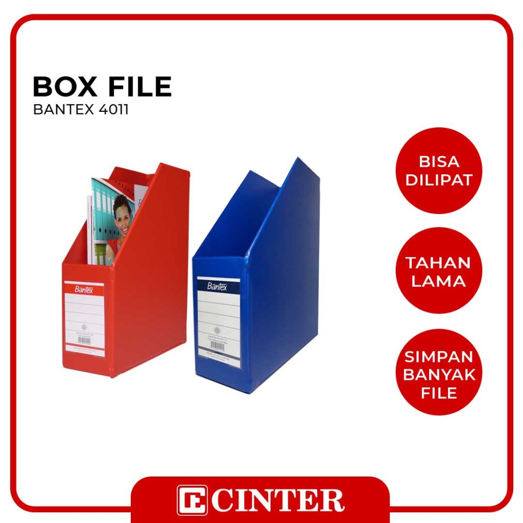 Jual BANTEX - BOX FILE / TEMPAT FILE / TEMPAT MENYIMPAN DOKUMEN 4011 10 ...