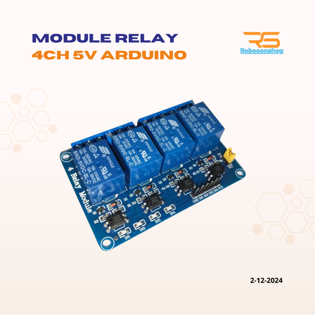 Jual module relay 4ch 5v arduino | Shopee Indonesia
