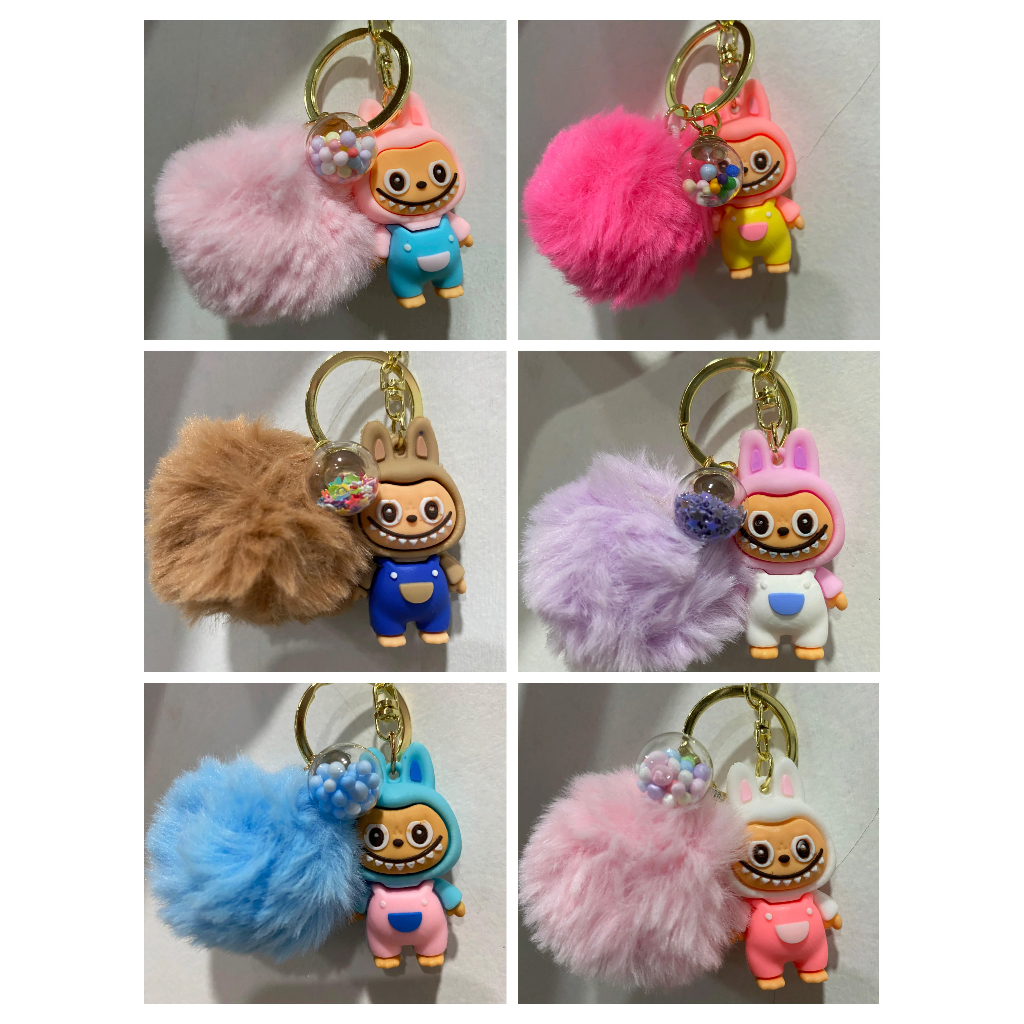 Jual Labubu Boom! Bag Keychain Gantungan Tas Kunci Monster Labubu Bunny ...