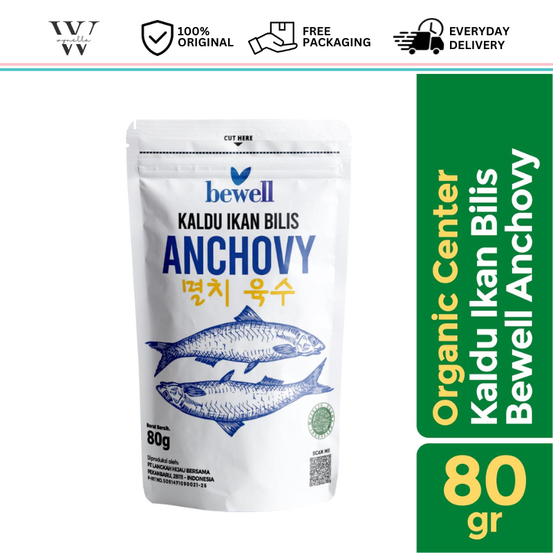 Jual Organic Center - Bewell Kaldu Ikan Bilis (Anchovy) Non MSG 80Gr ...