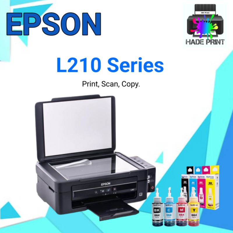 Jual Printer Epson L210 siap pakai, printer all in one | Shopee Indonesia