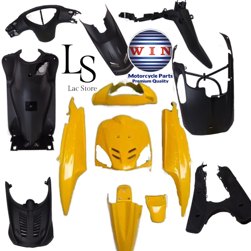 Jual Full Body Lengkap Kasar Halus Mio Sporty Kuning Tahun 2004 ...