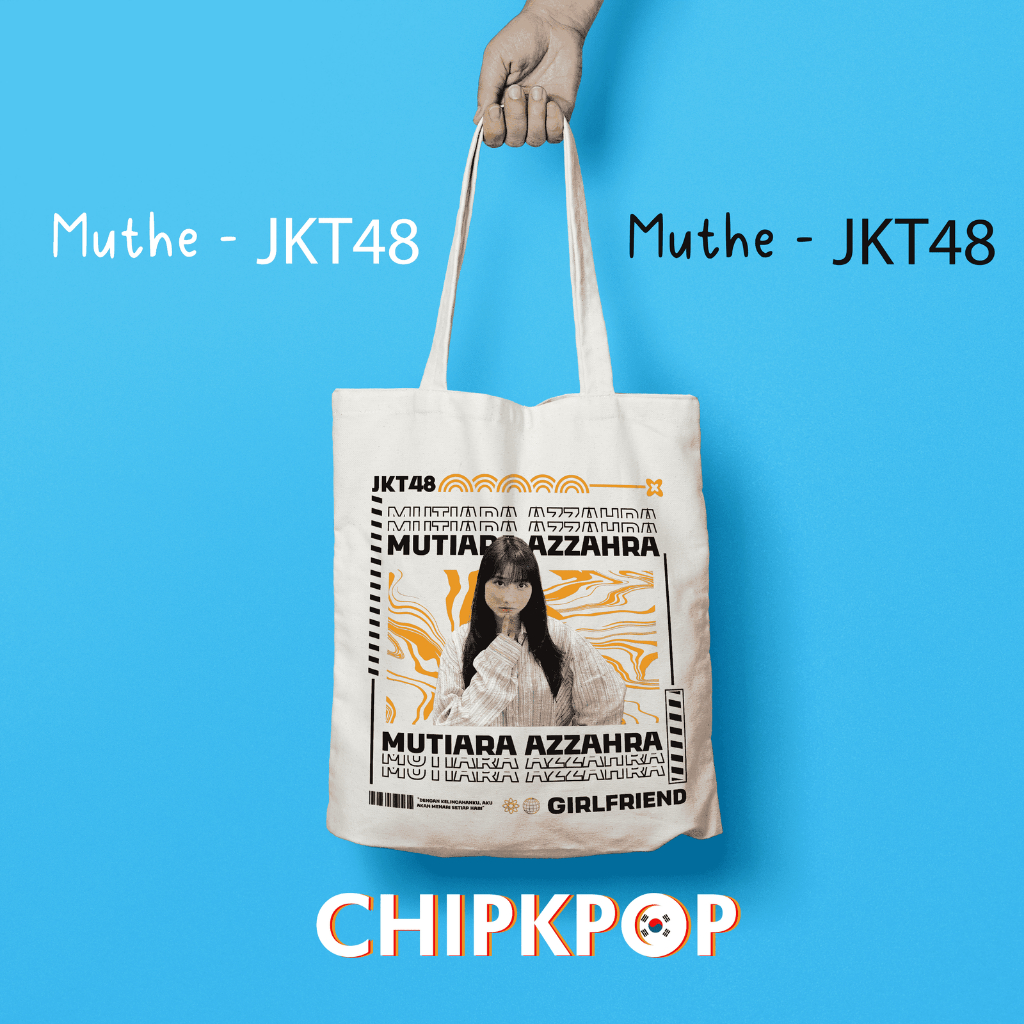 Jual [PAKET SET MUTHE] [JKT48] I TOTEBAG OSHI MUTHE JKT 48 FANMADE BISA ...