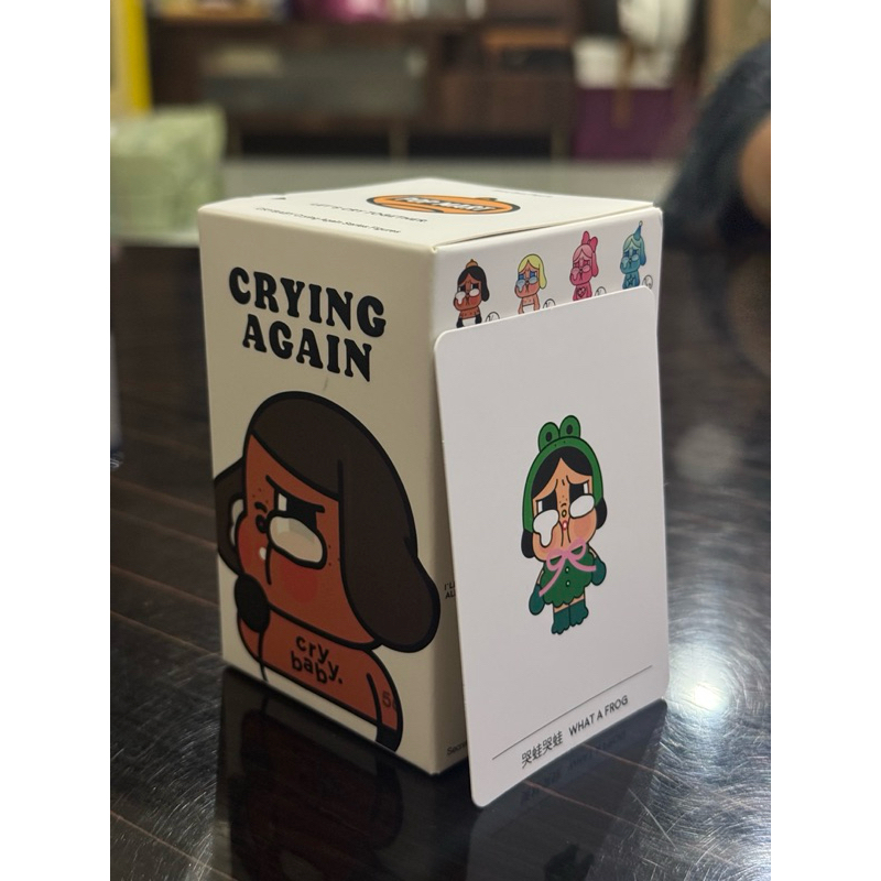 Jual CRYING AGAIN CRY BABY - WHAT A FROG (POP MART) | Shopee Indonesia