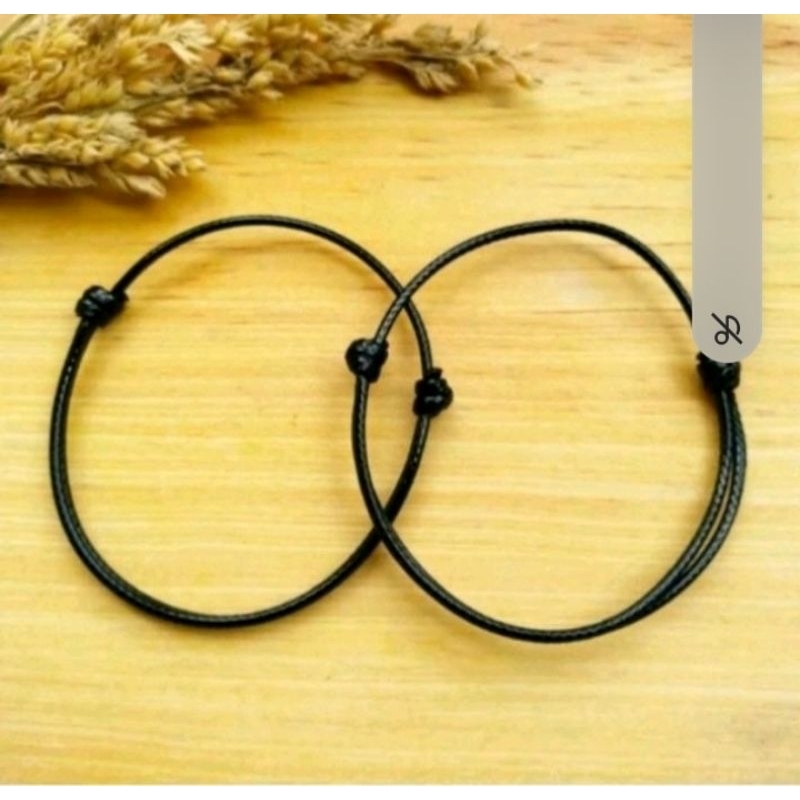 Jual Gelang Hitam Kain Waterproof (Harga Tertera 1pcs) | Shopee Indonesia