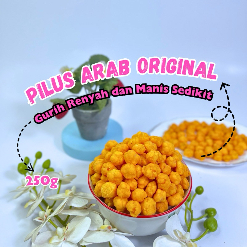 Jual Pilus Arab Jagung Australia Asin 250gram | snack kiloan | makanan ...