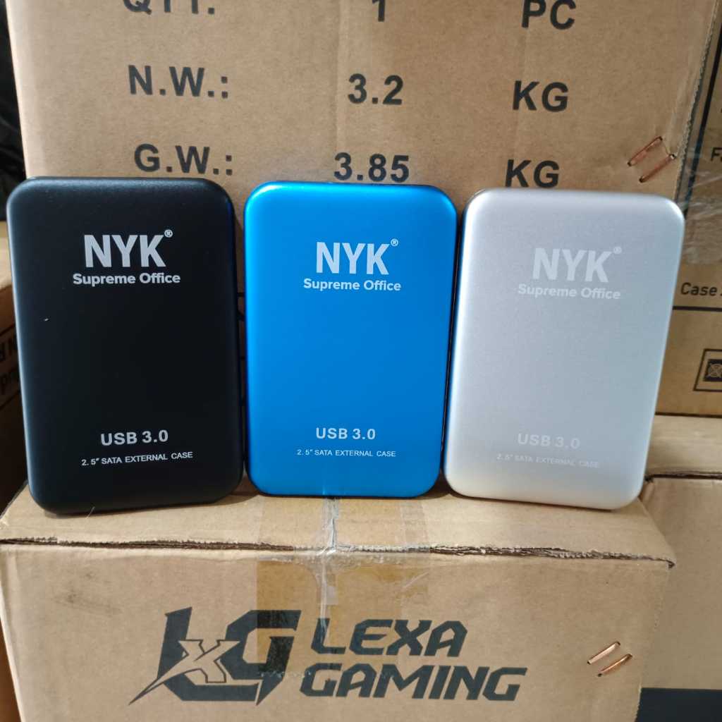 Jual NYK Casing Hard Disk SSD External 2.5 Inch Sata USB 3.0 Aluminium | Shopee Indonesia