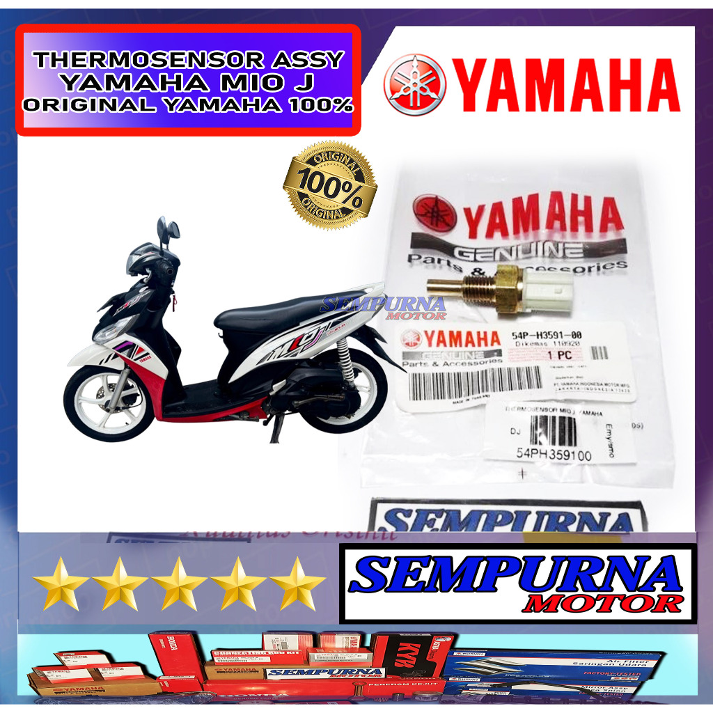 Jual 52B-H3591-00 Thermosensor Atau Sensor Suhu Mio J 100% Original ...