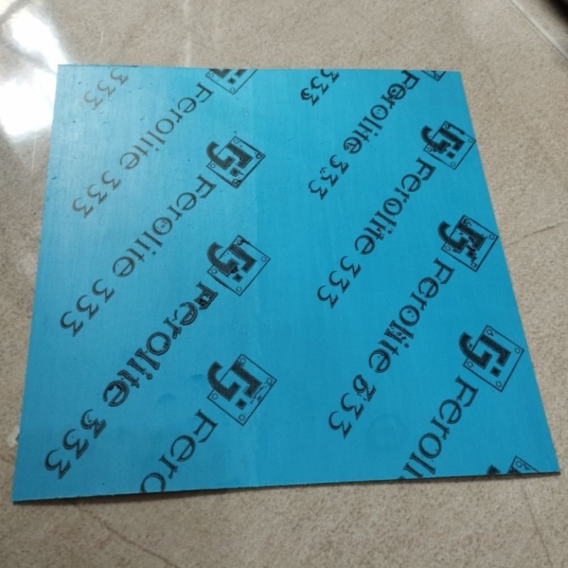 Jual paking api paking klingrit asbestos sheet biru / merah tebal 1mm ...