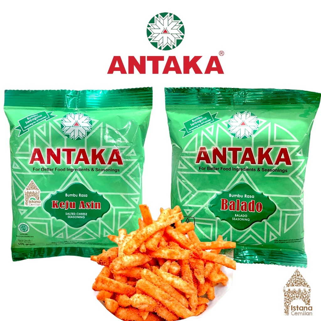 Jual Antaka Bumbu Tabur Aneka Rasa untuk Kentang Goreng dll 100 Gram ...